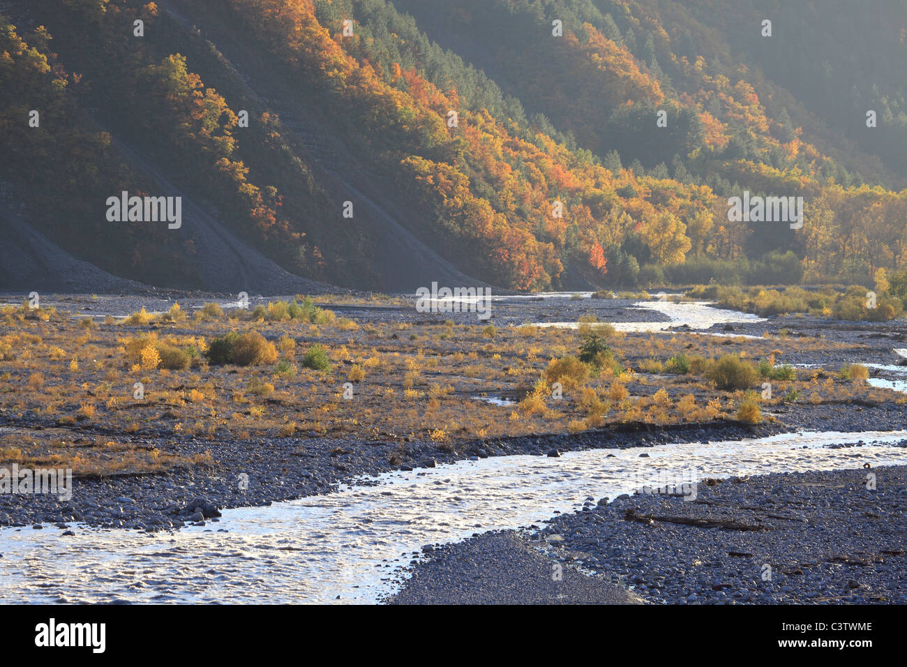 The Var valley in the Alpes Maritimes Stock Photo - Alamy
