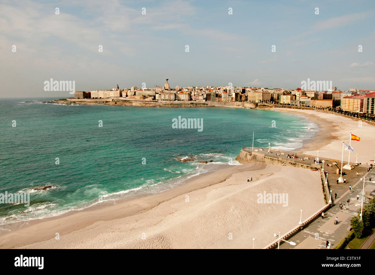 La coruna beach hi-res stock photography and images - Alamy