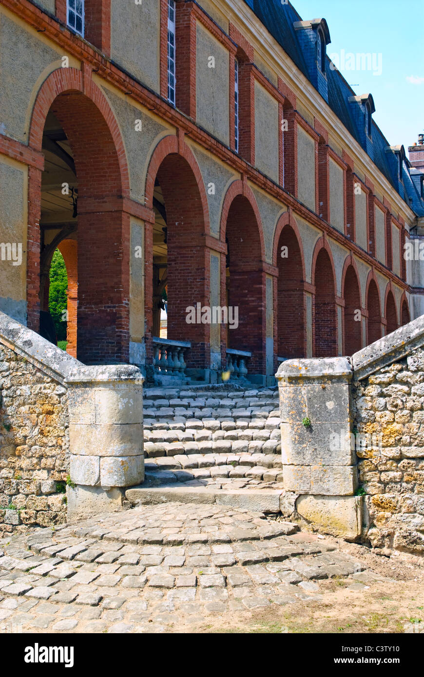 Château de Dampierre in Dampierre-en-Yvelines, in the Vallée de ...