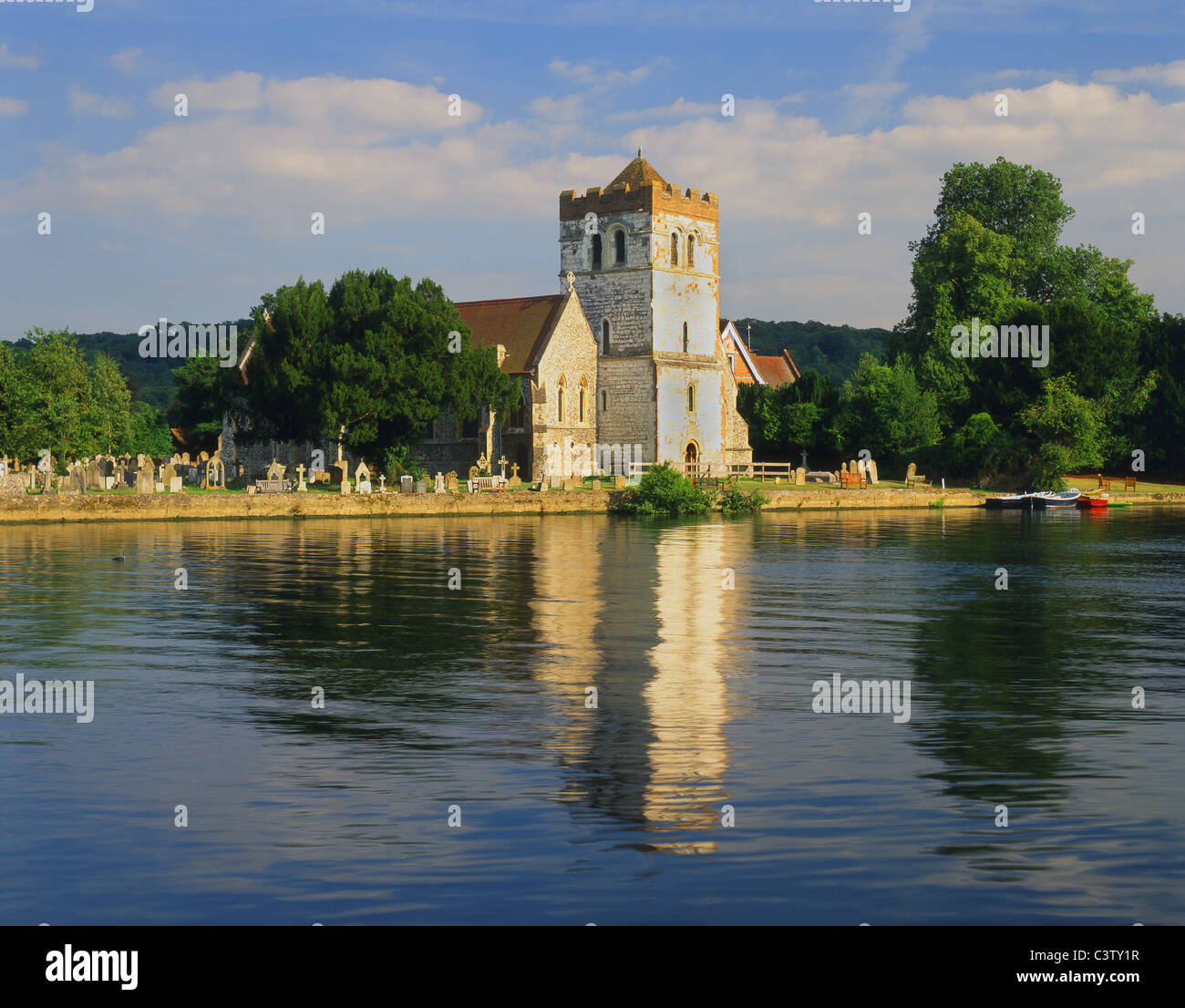 Saints church on river hi-res stock photography and images - Alamy