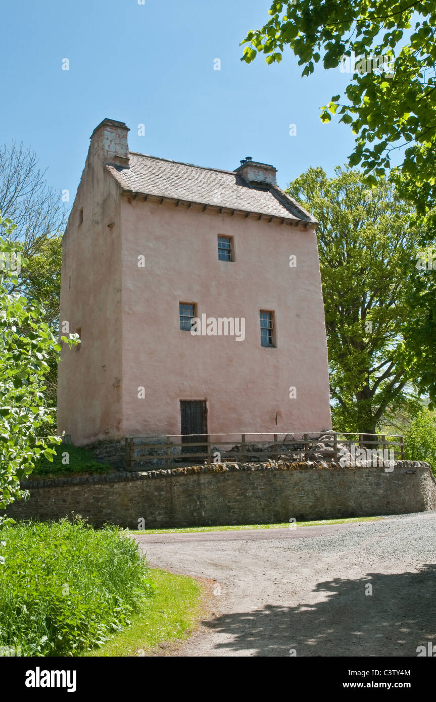 Barns Tower nr Peebles Scottish Borders Scotland Stock Photo - Alamy