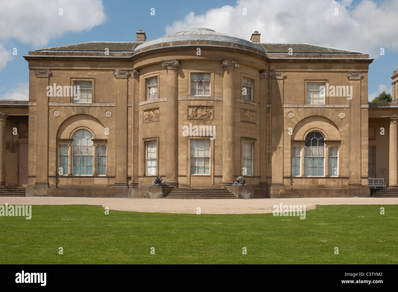Heaton Hall.Grade I listed building.The Hall is in Heaton Park, the ...