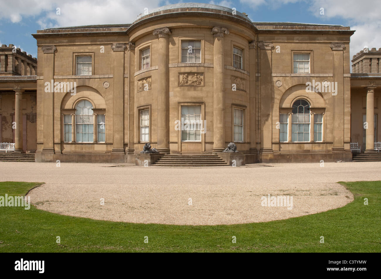 Heaton Hall.Grade I listed building.The Hall is in Heaton Park, the ...