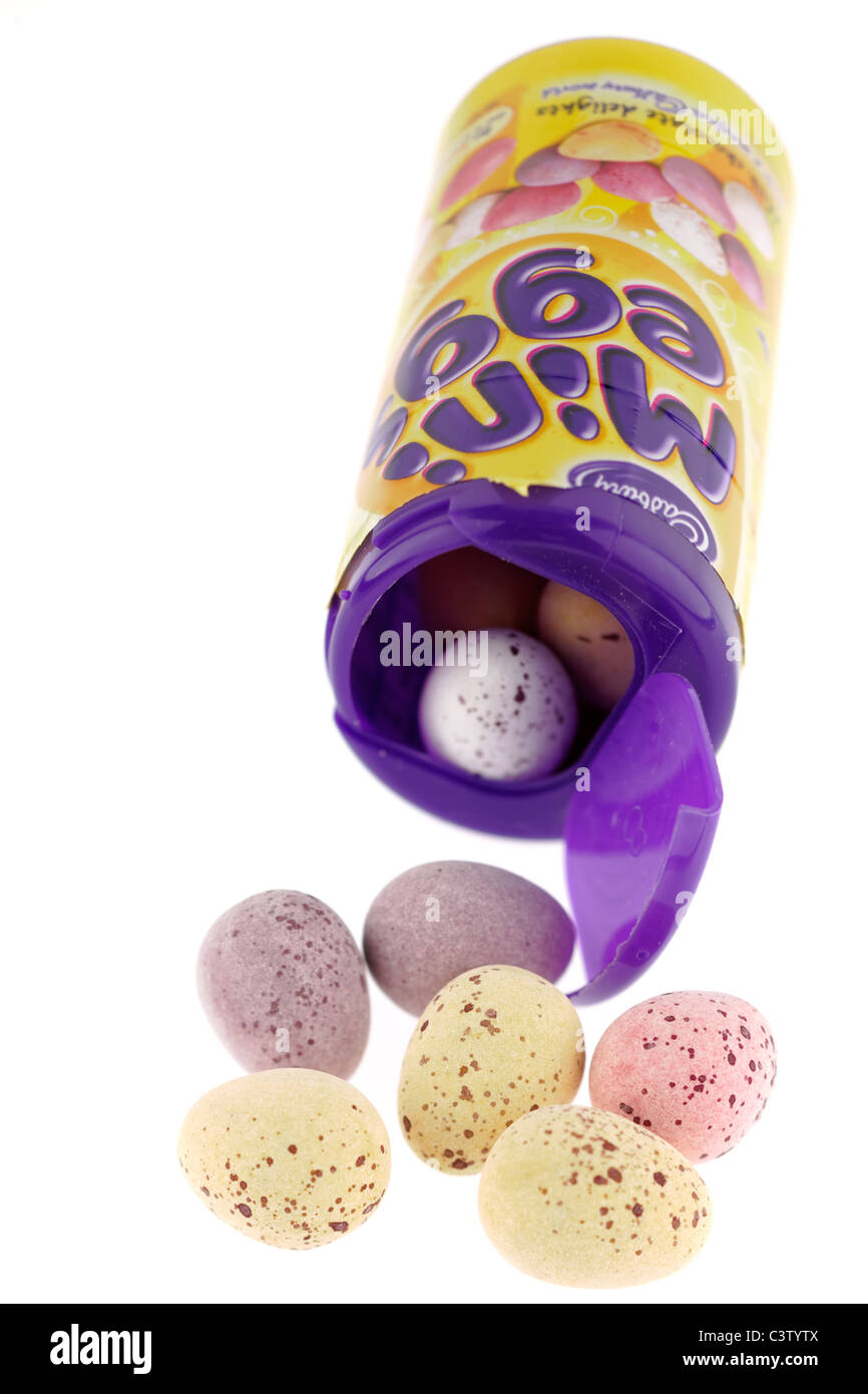 Cadbury mini eggs tube hi-res stock photography and images - Alamy