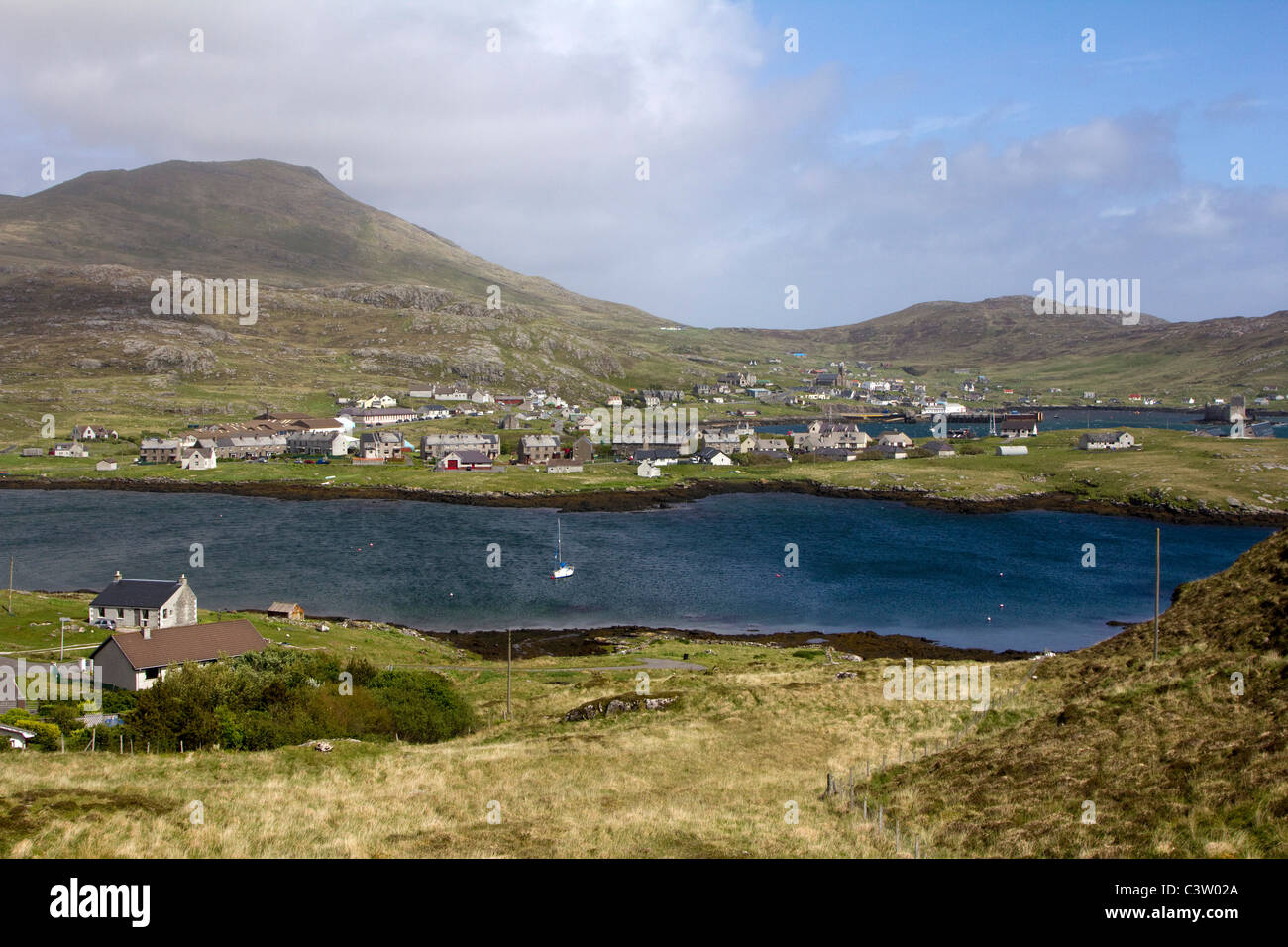 Barra island castlebay hi-res stock photography and images - Alamy