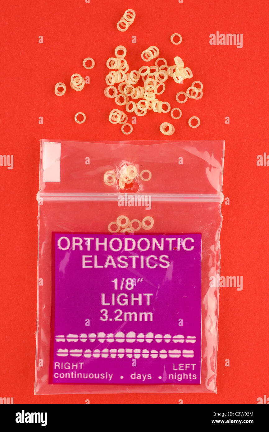 Orthodontic elastics hi-res stock photography and images - Alamy