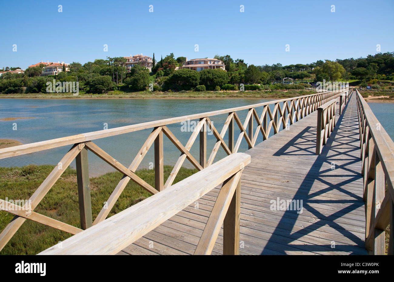 Wooden causeway hi-res stock photography and images - Alamy