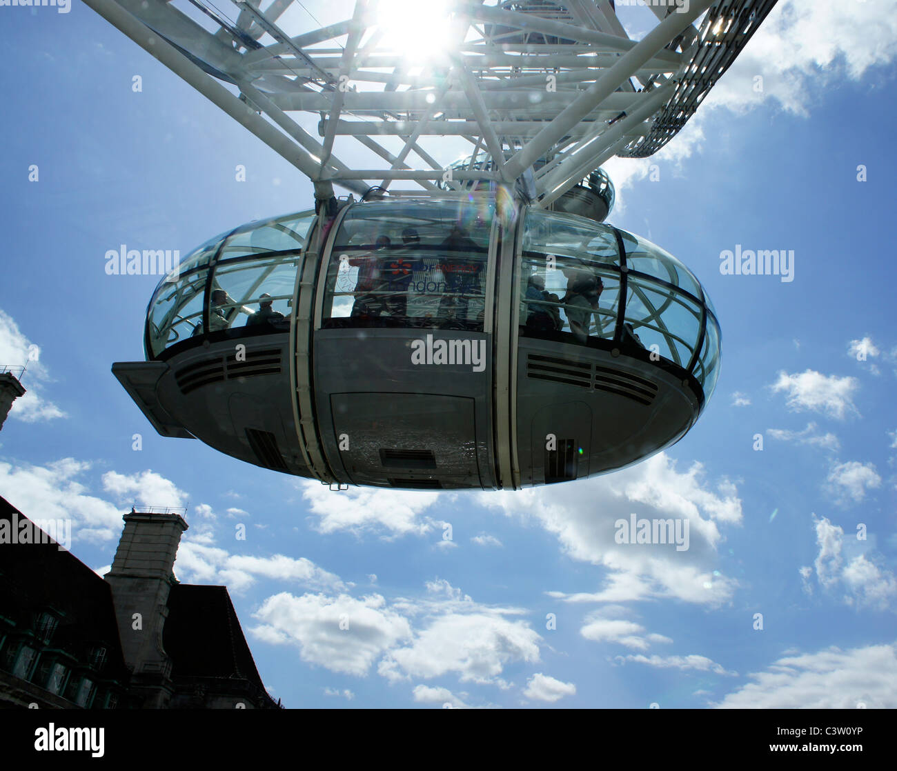 Empty london eye capsule hi-res stock photography and images - Alamy