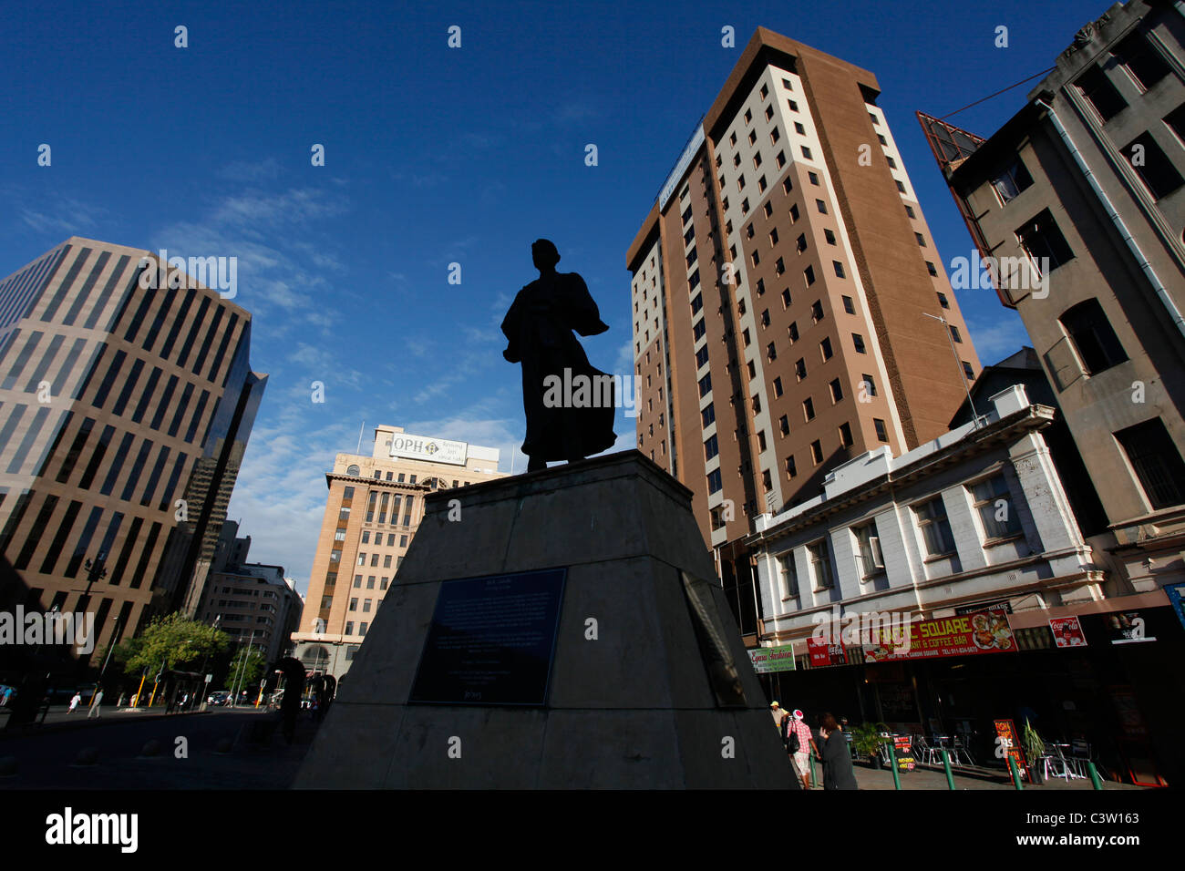 Ghandi Square, Business district, Downtown Johannesburg, South Africa ...