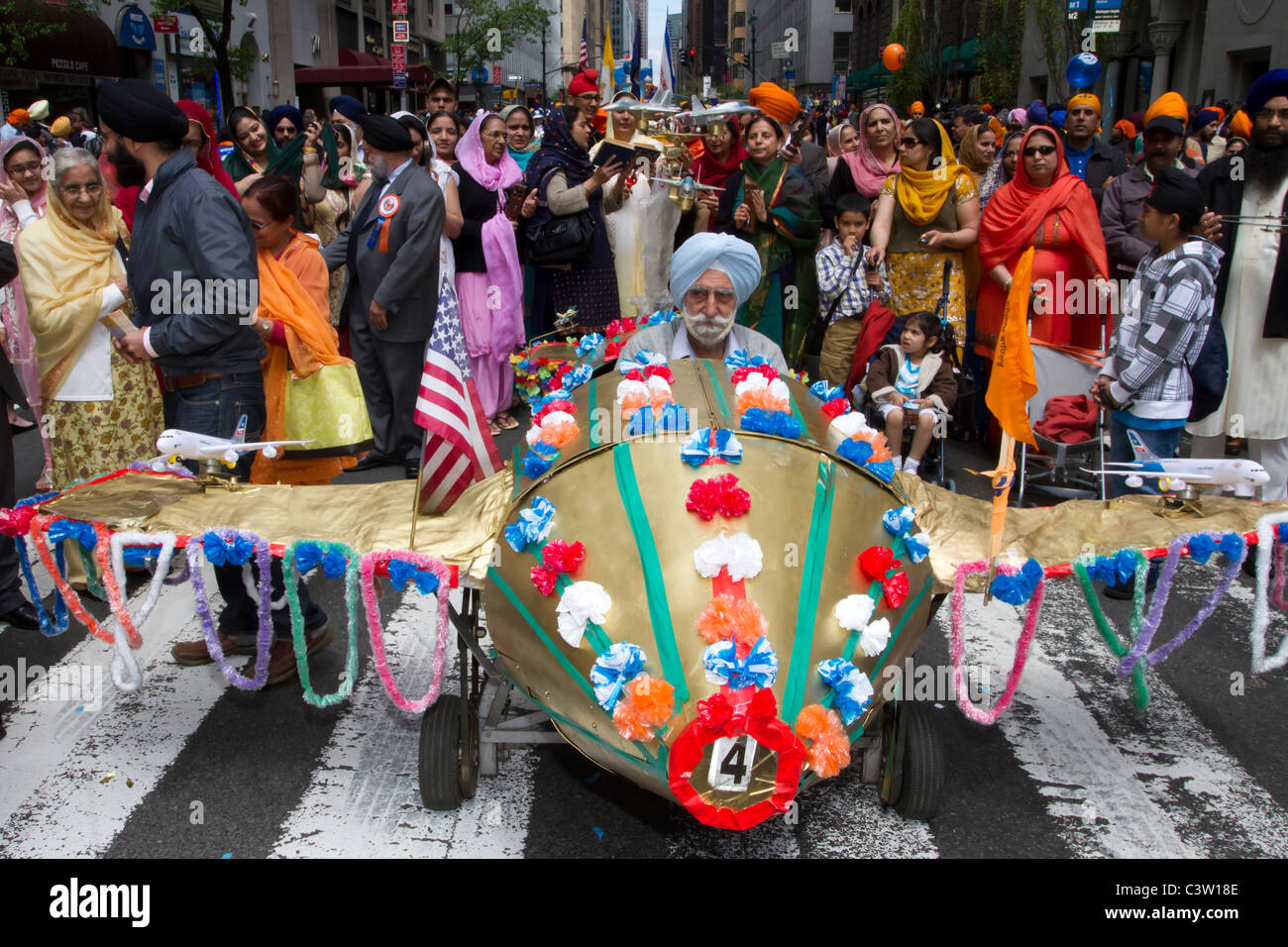 Sikh parade new york city hi-res stock photography and images - Alamy