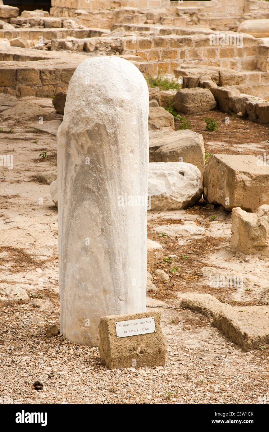 St pauls pillar paphos hi-res stock photography and images - Alamy