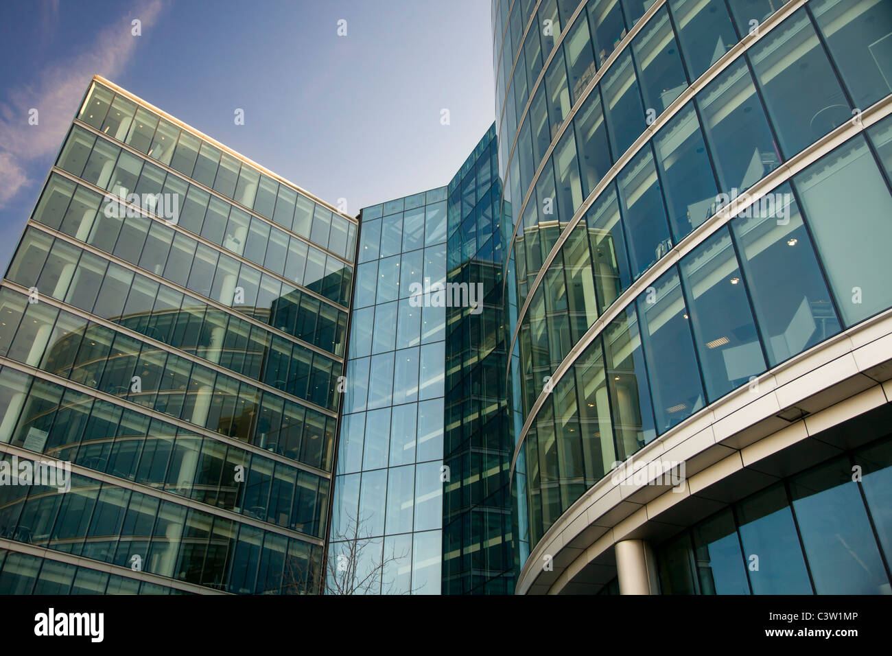 Glass office building, London, England, UK Stock Photo - Alamy
