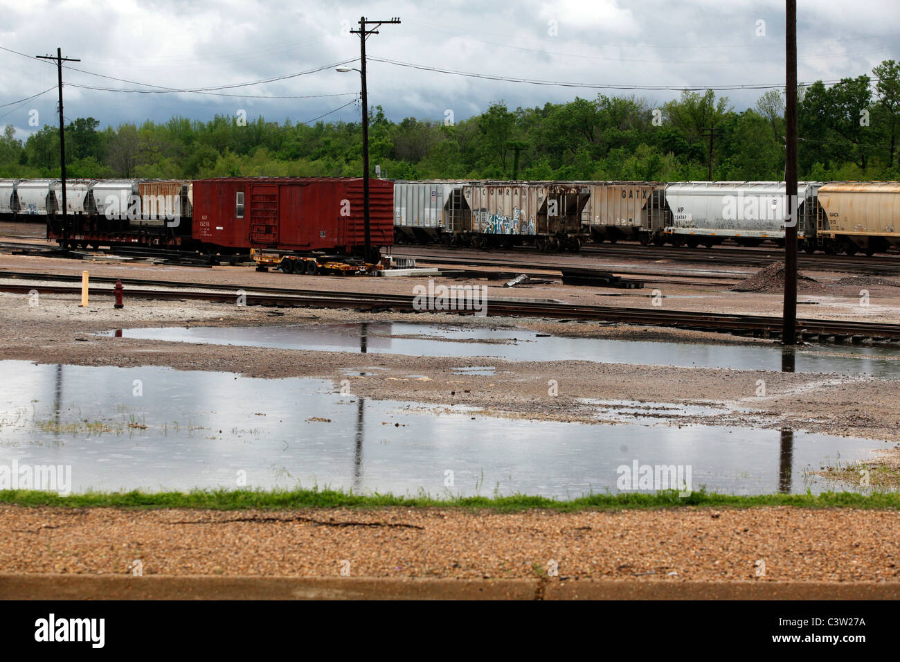 Sit submerged in flood water hi-res stock photography and images - Alamy