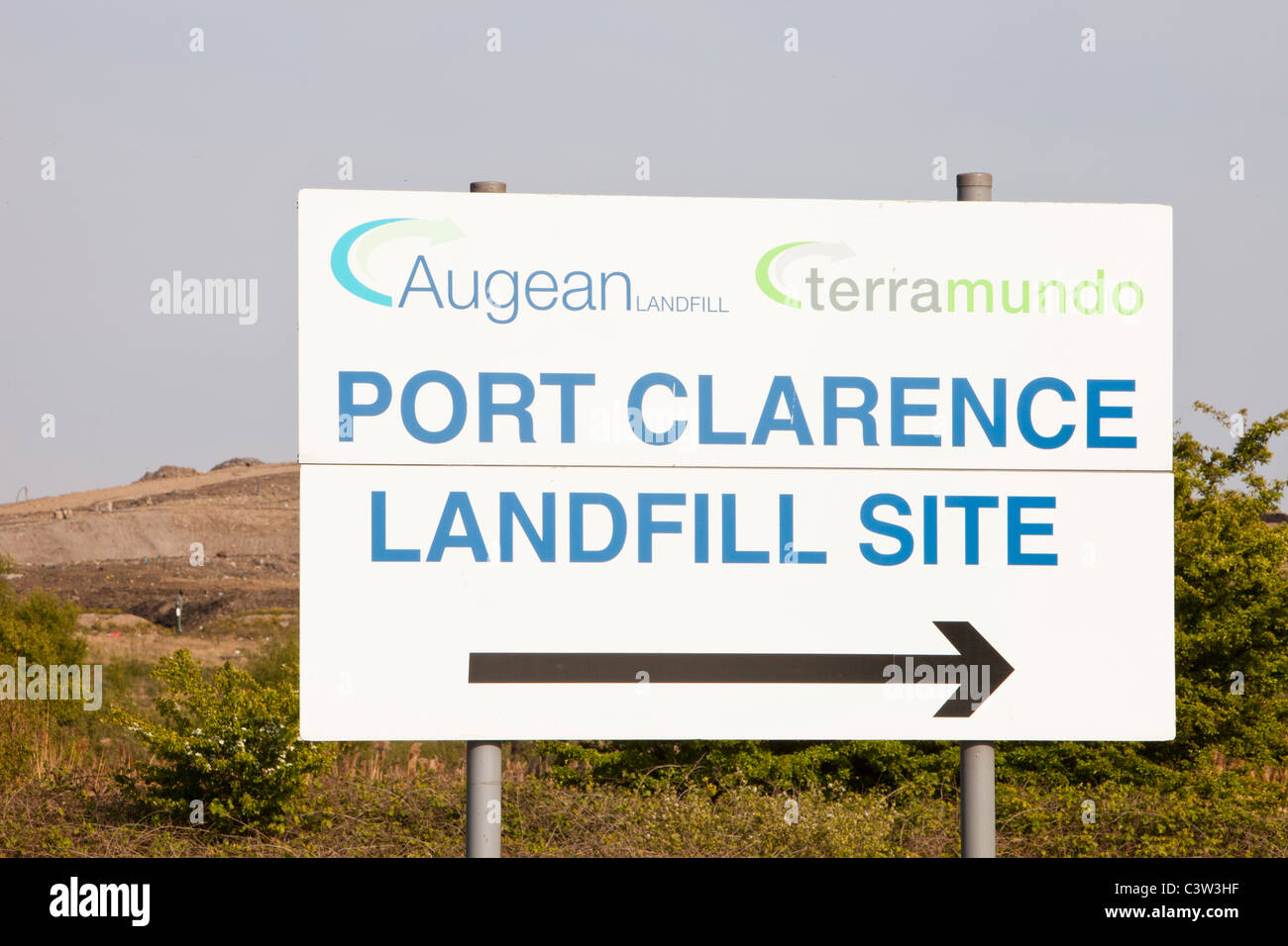 Landfill sign hi-res stock photography and images - Alamy
