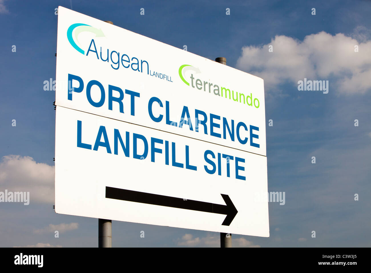 Landfill sign hi-res stock photography and images - Alamy