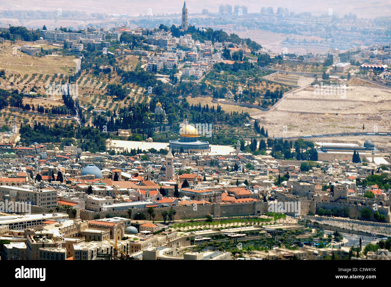 Western Wall Jerusalem Aerial High Resolution Stock Photography and ...