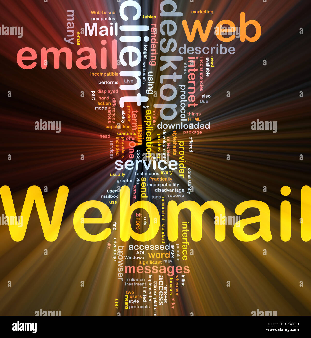 Webmail background hi-res stock photography and images - Alamy