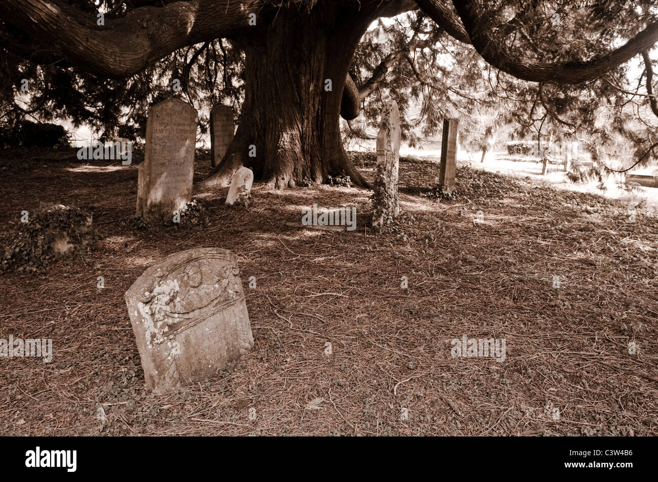 Country churchyard hi-res stock photography and images - Alamy