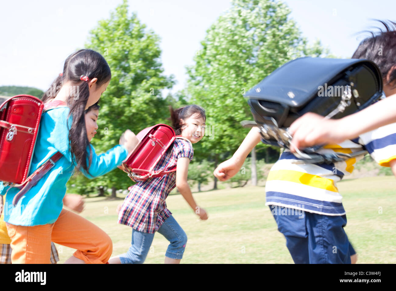 Boys running to camera hi-res stock photography and images - Alamy
