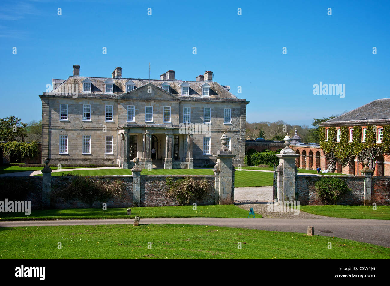 Anthony Torpoint Cornwall UK National Trust House Stock Photo - Alamy
