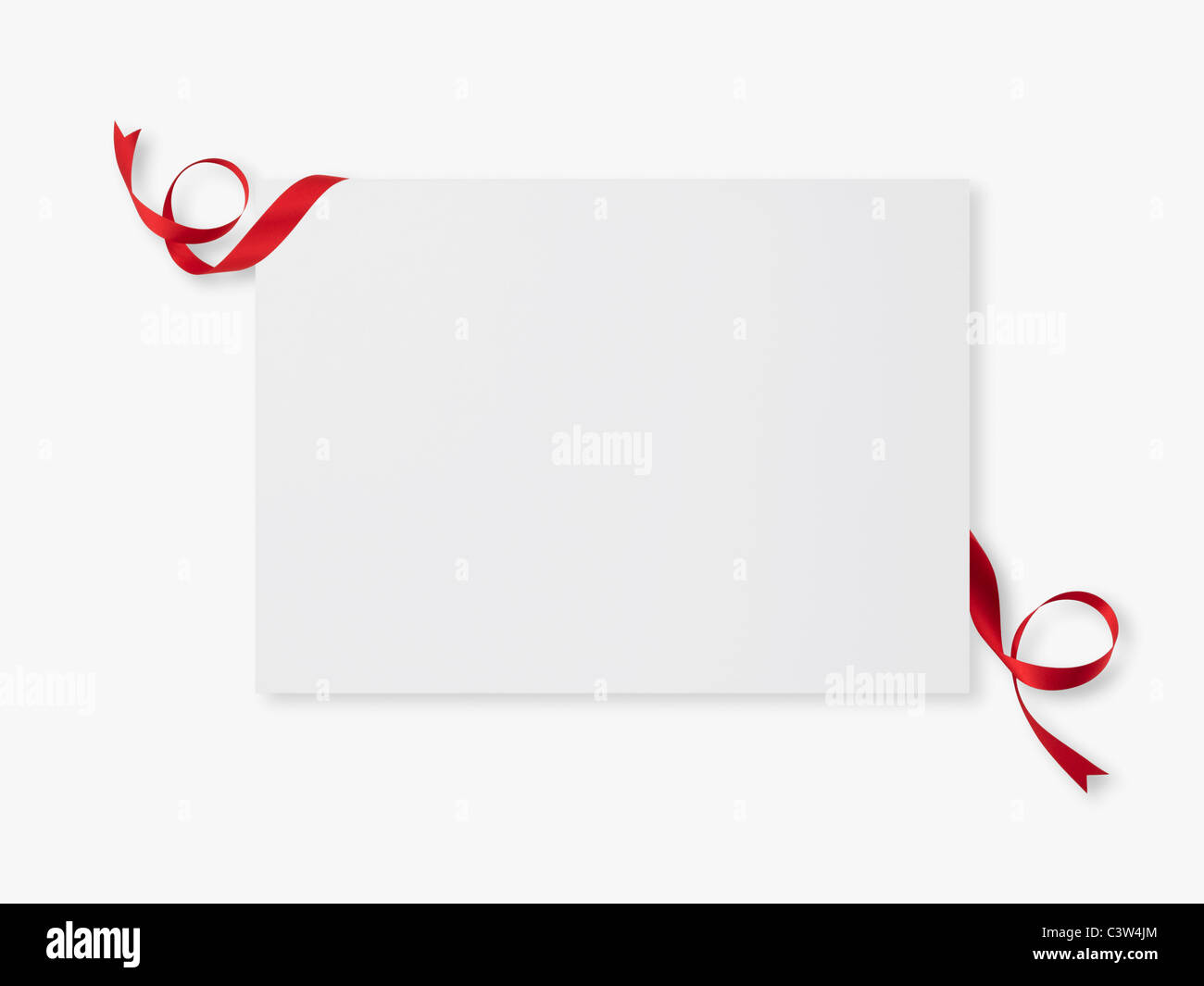Ribbon and a box Stock Photo - Alamy