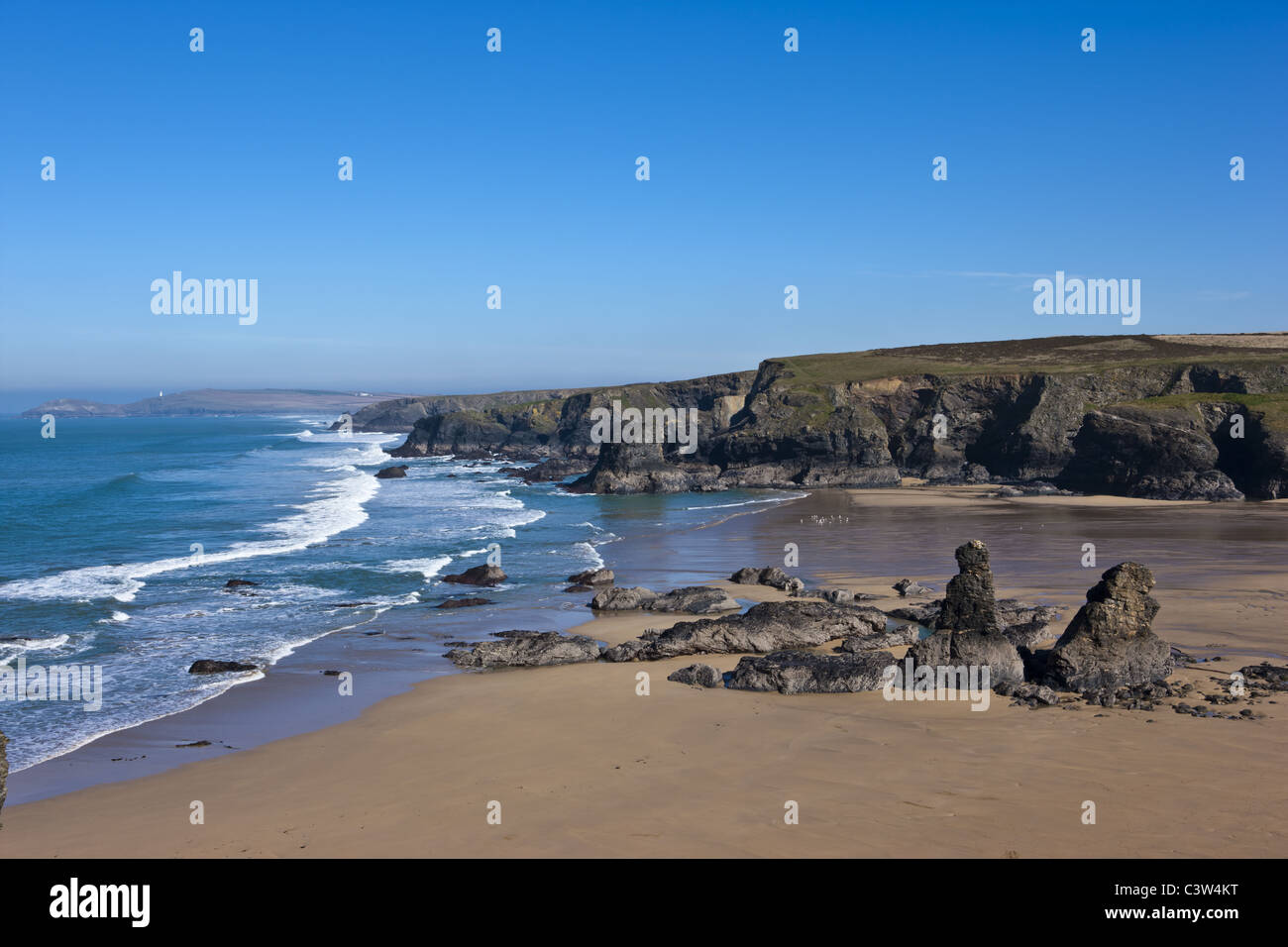 Porth mear cornwall hi-res stock photography and images - Alamy