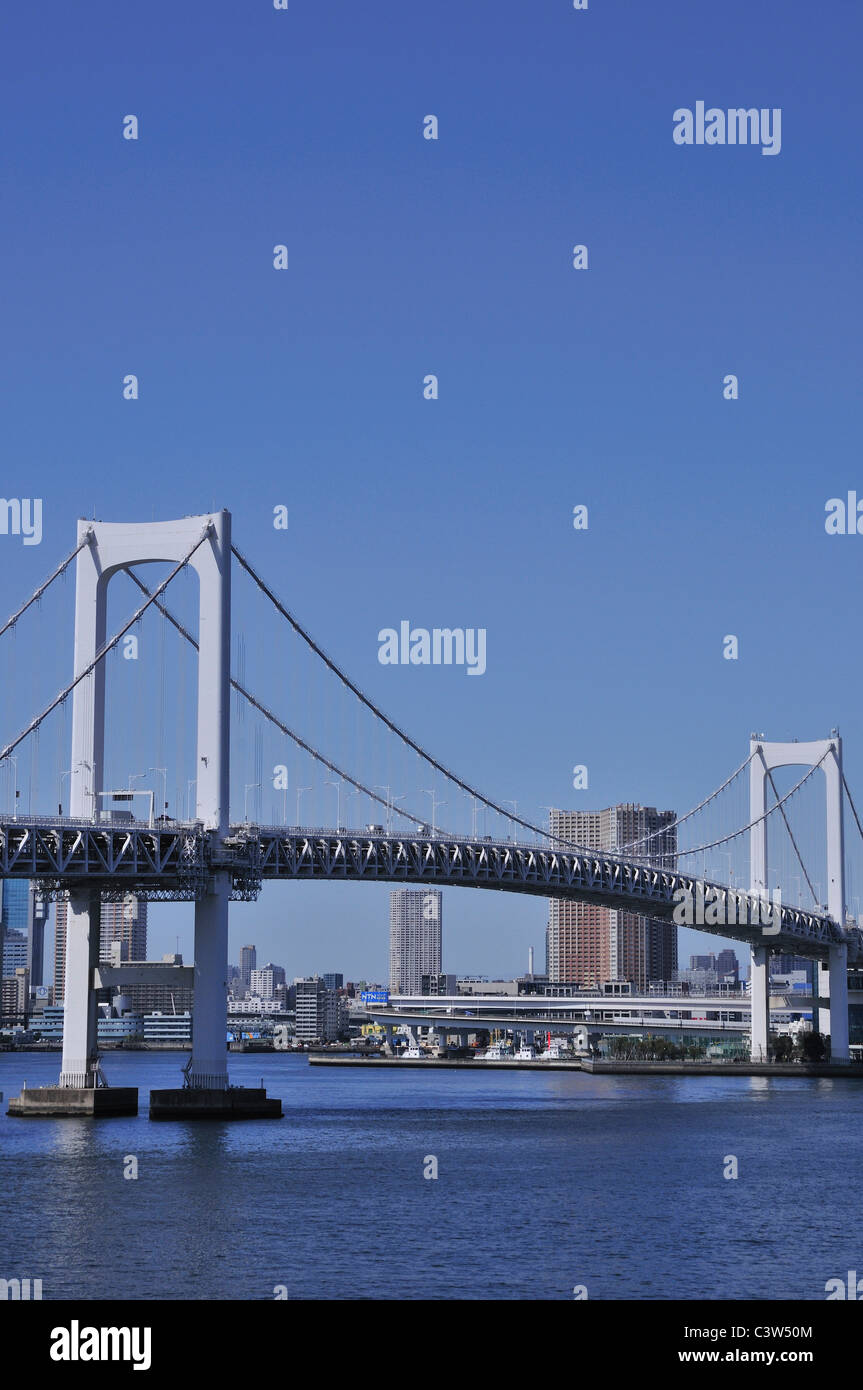 Rainbow suspension bridge hi-res stock photography and images - Alamy