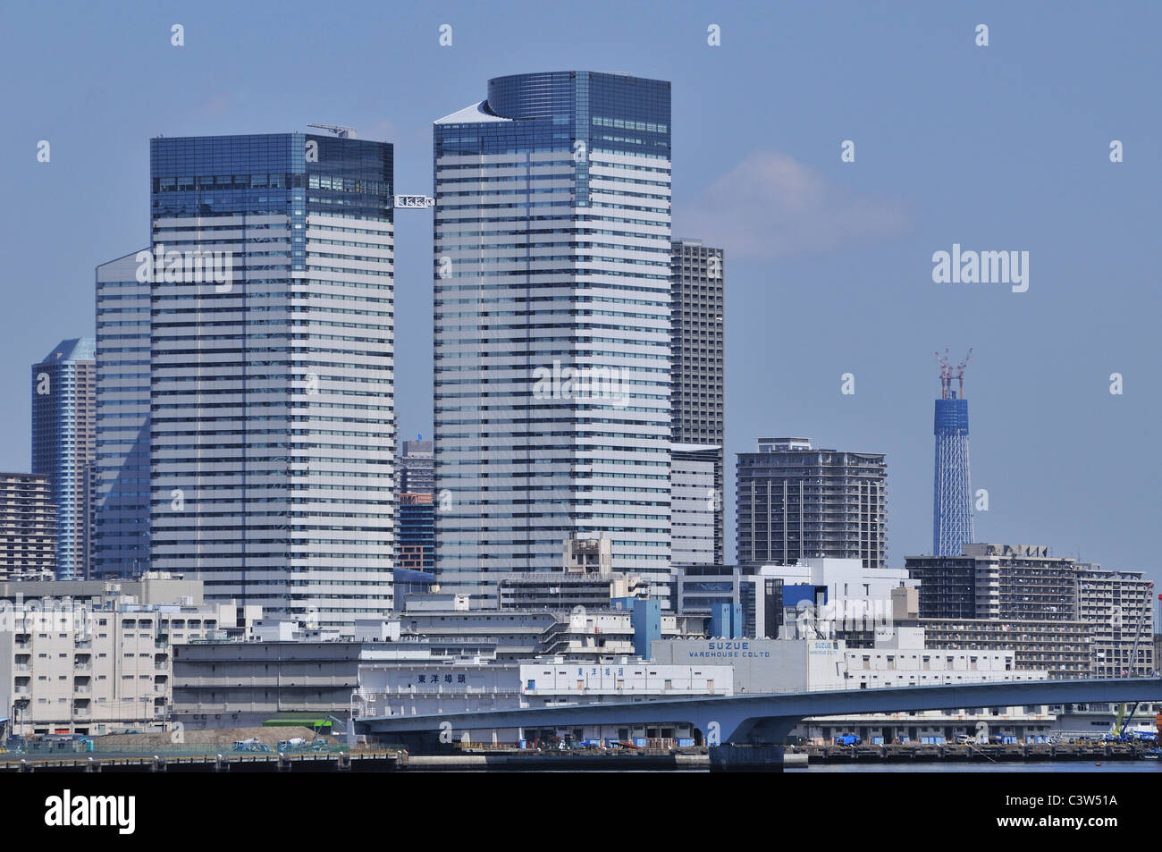 Harumi bridge tokyo hi-res stock photography and images - Alamy