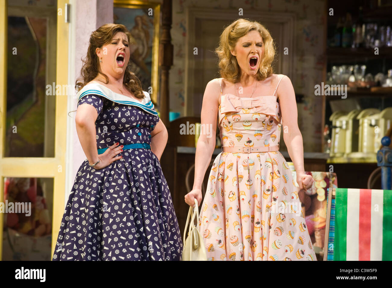 Cosi fan tutte by Mozart - Welsh National Opera Summer 2011 seafront ...