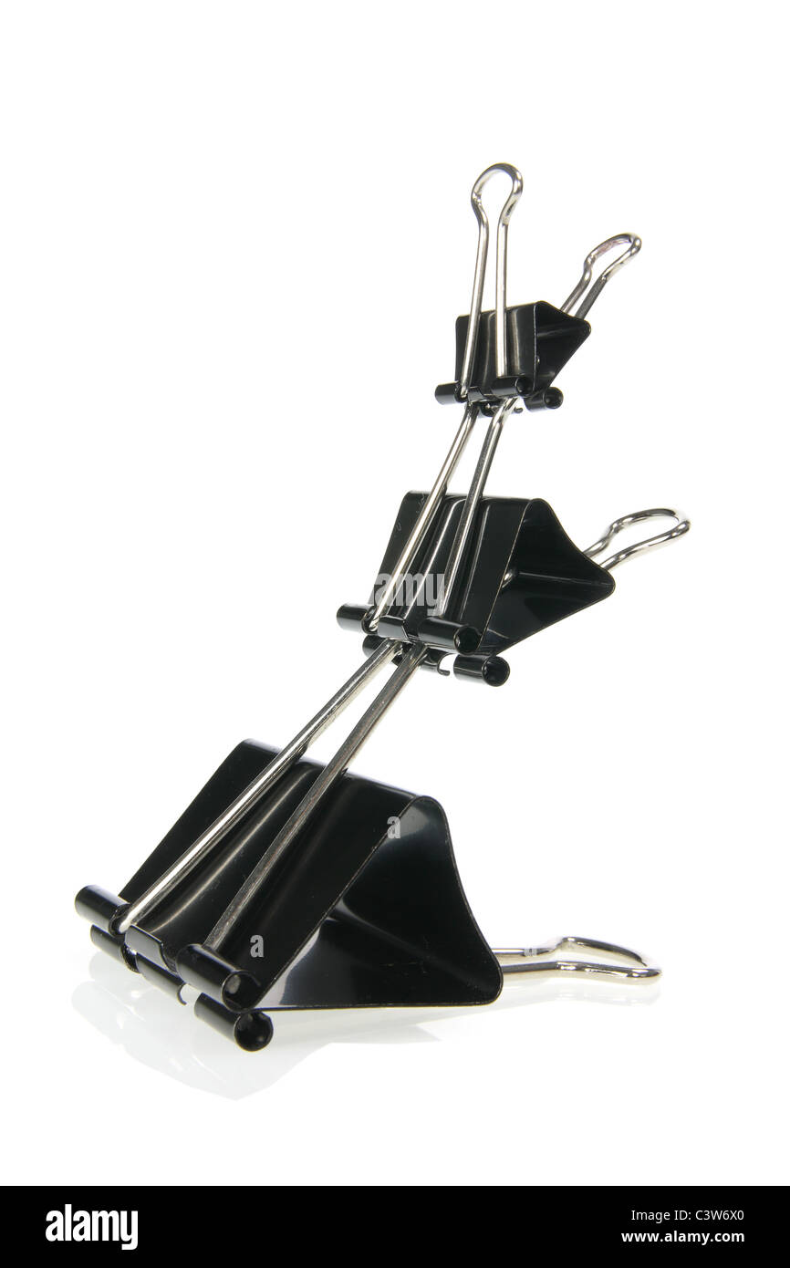 Connected paperclips hi-res stock photography and images - Alamy