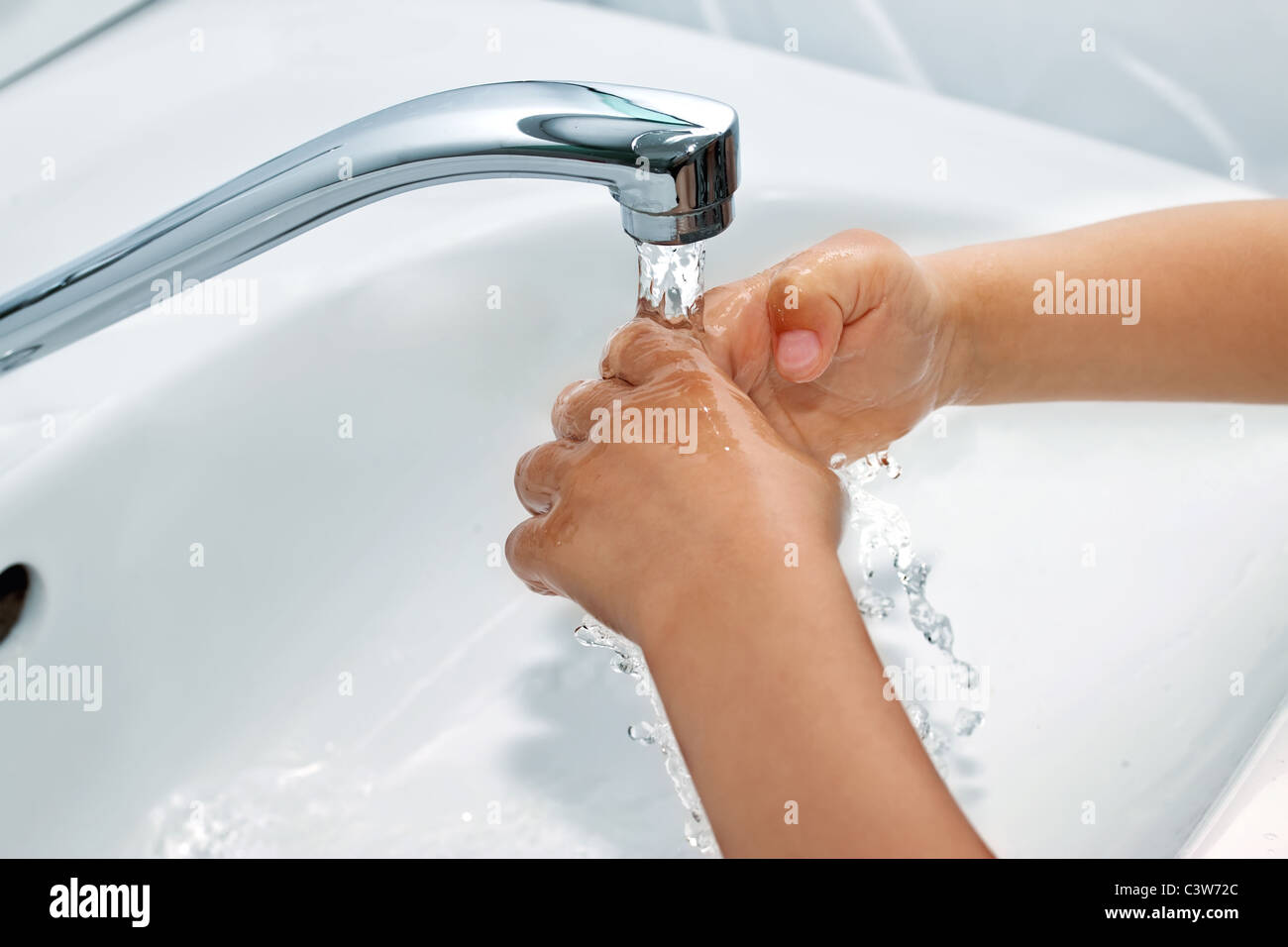 Handwashing hi-res stock photography and images - Alamy