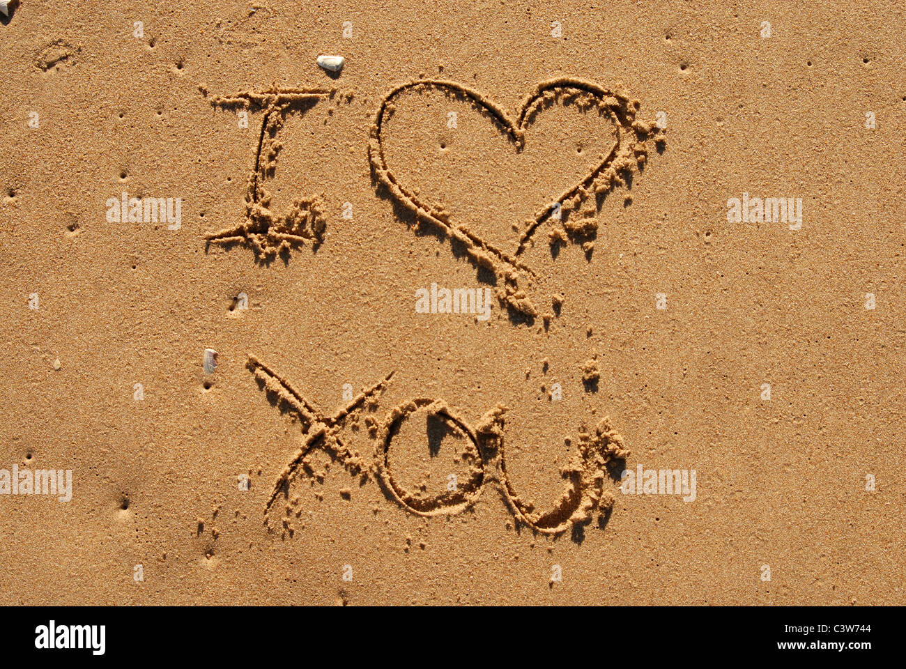 Word summer hand written hi-res stock photography and images - Alamy