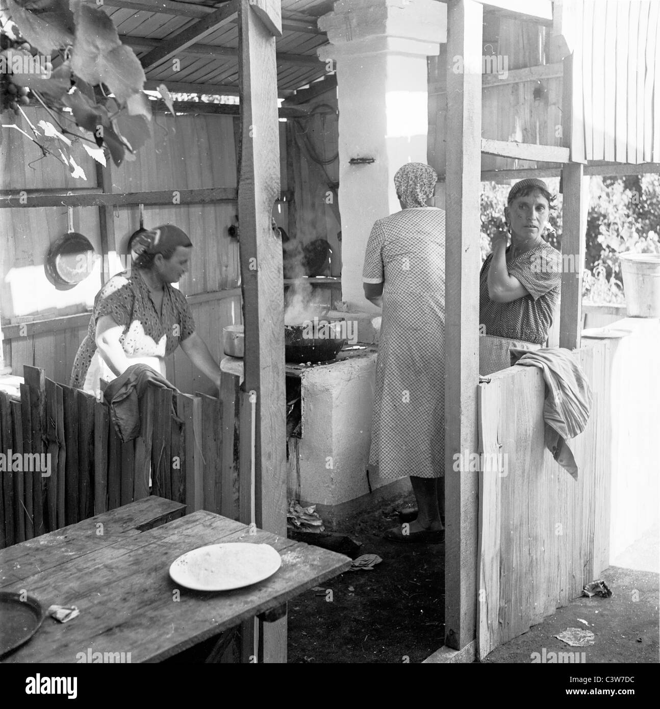 Soviet cooking Black and White Stock Photos & Images - Alamy