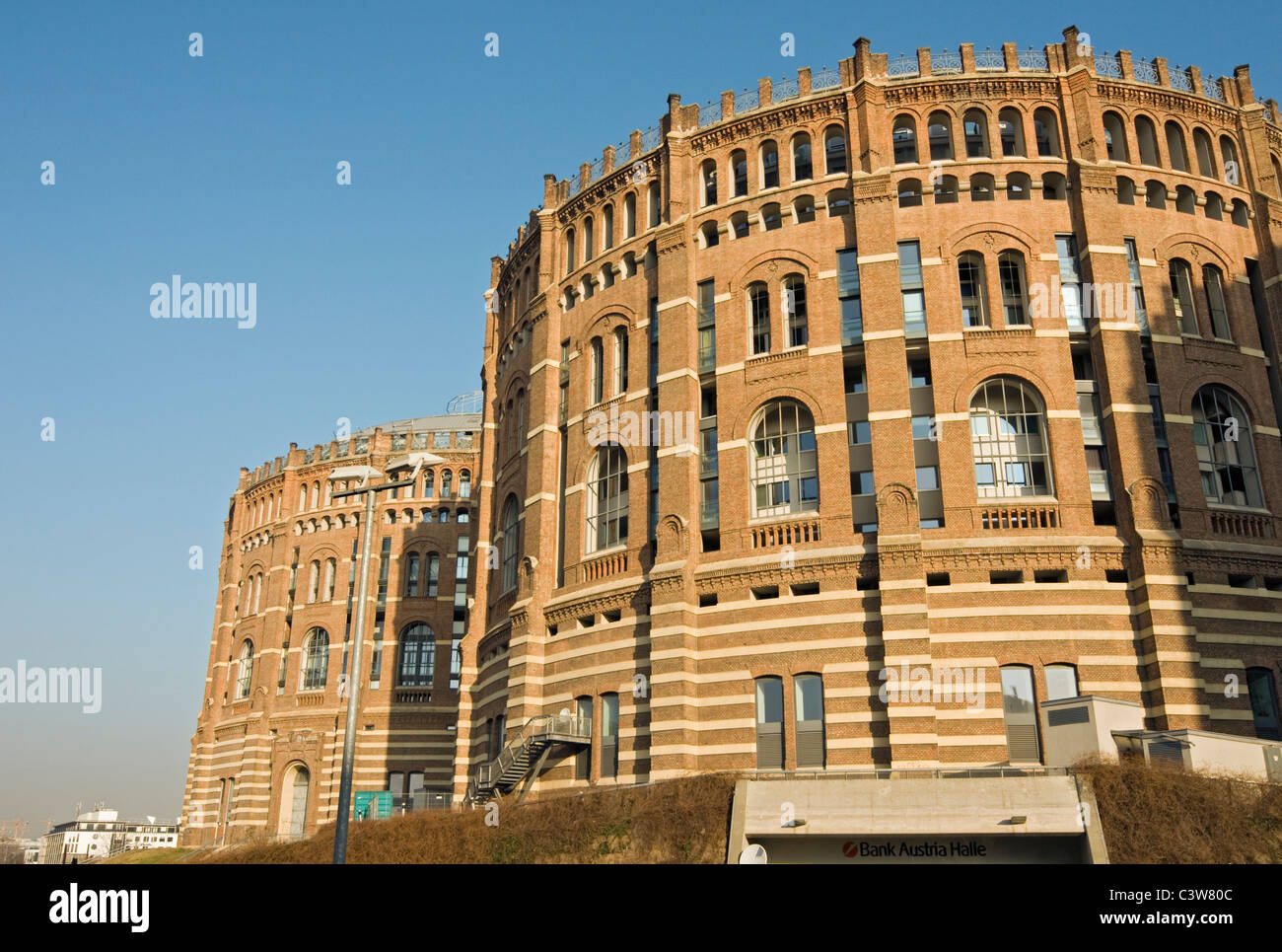 Remodelled Buildings of Gasometers A and B (Former Gas Tanks ...