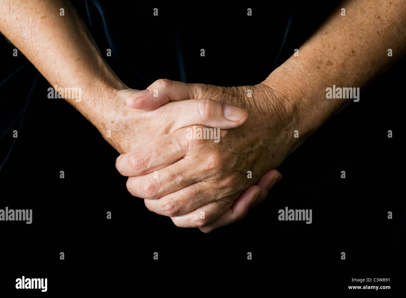 Geriatric hands hi-res stock photography and images - Alamy