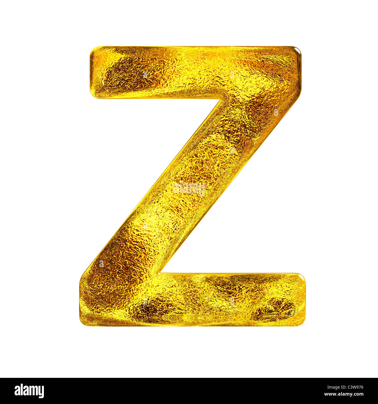 Shiny gold alphabet Stock Photo - Alamy