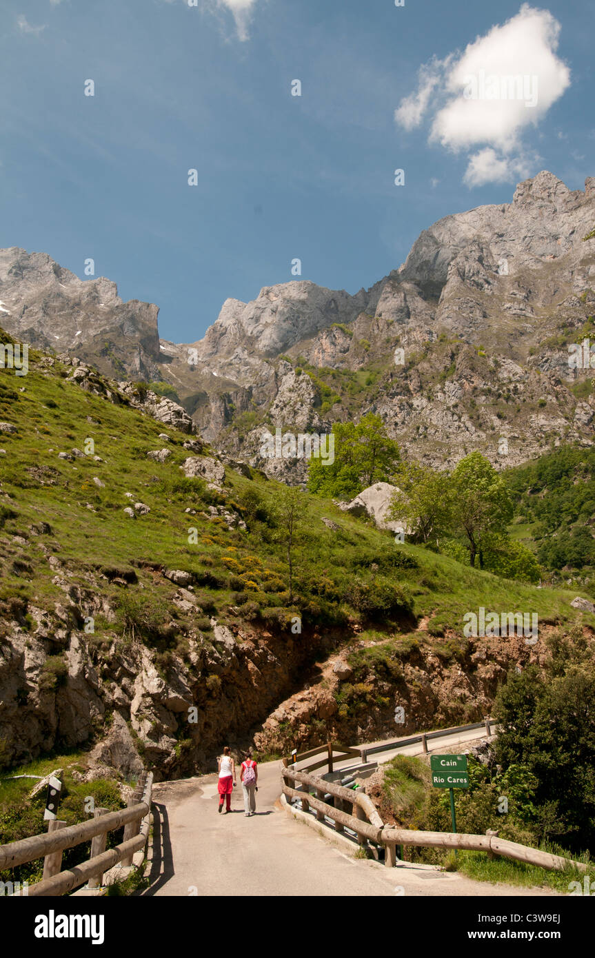 The Picos de Europa northern coast of Spain Cantabrian Mountains Stock ...