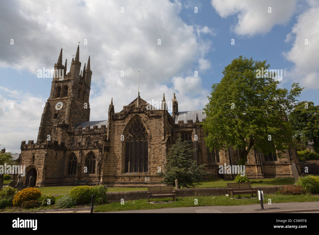 Tideswell a village in Derbyshire,famous for its 14th-century parish ...