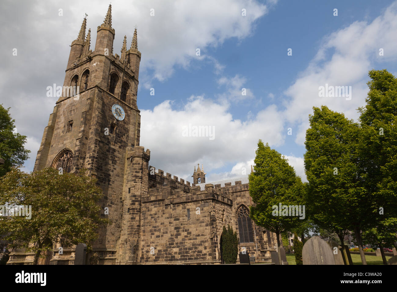 Tideswell a village in Derbyshire,famous for its 14th-century parish ...