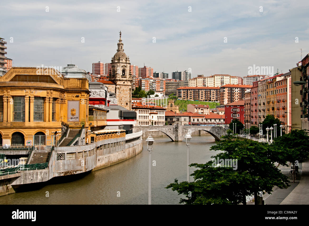 Modern spanish city hi-res stock photography and images - Alamy