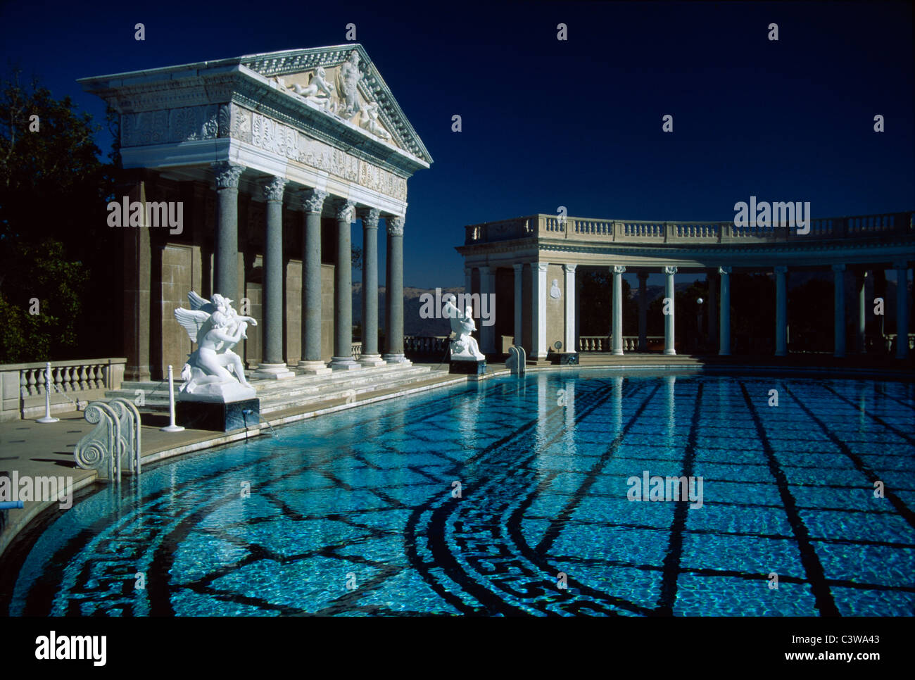 Neptune pool hearst castle hi-res stock photography and images - Alamy