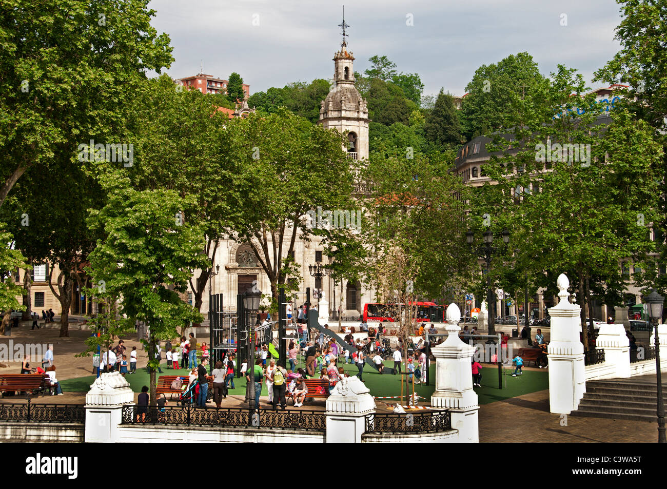 Bilbao Spain Spanish Basque Country town city Stock Photo - Alamy