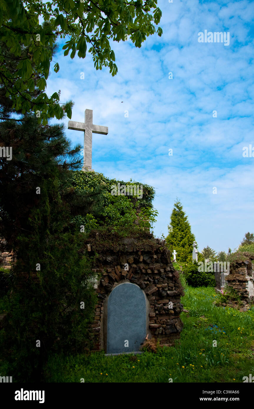 Detail of an old cemetery hi-res stock photography and images - Alamy