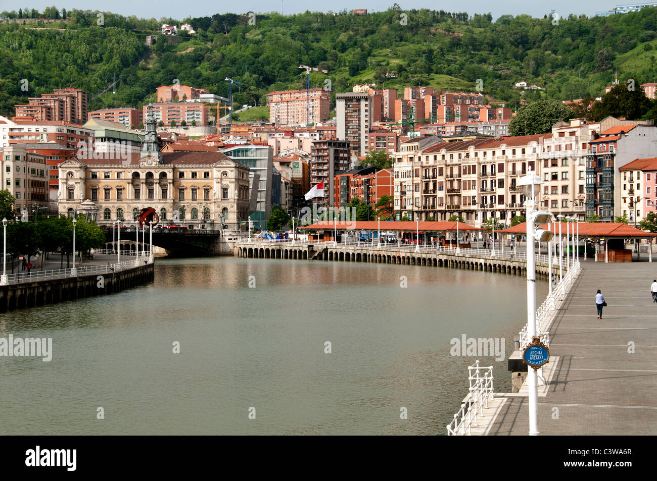 Bilbao Spain Spanish Basque Country town city Stock Photo - Alamy