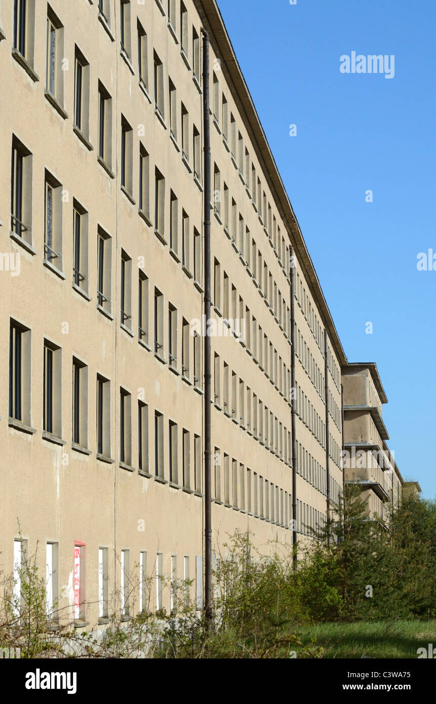 Prora Nazi era holiday resort, island of Rugen, Germany Stock Photo - Alamy