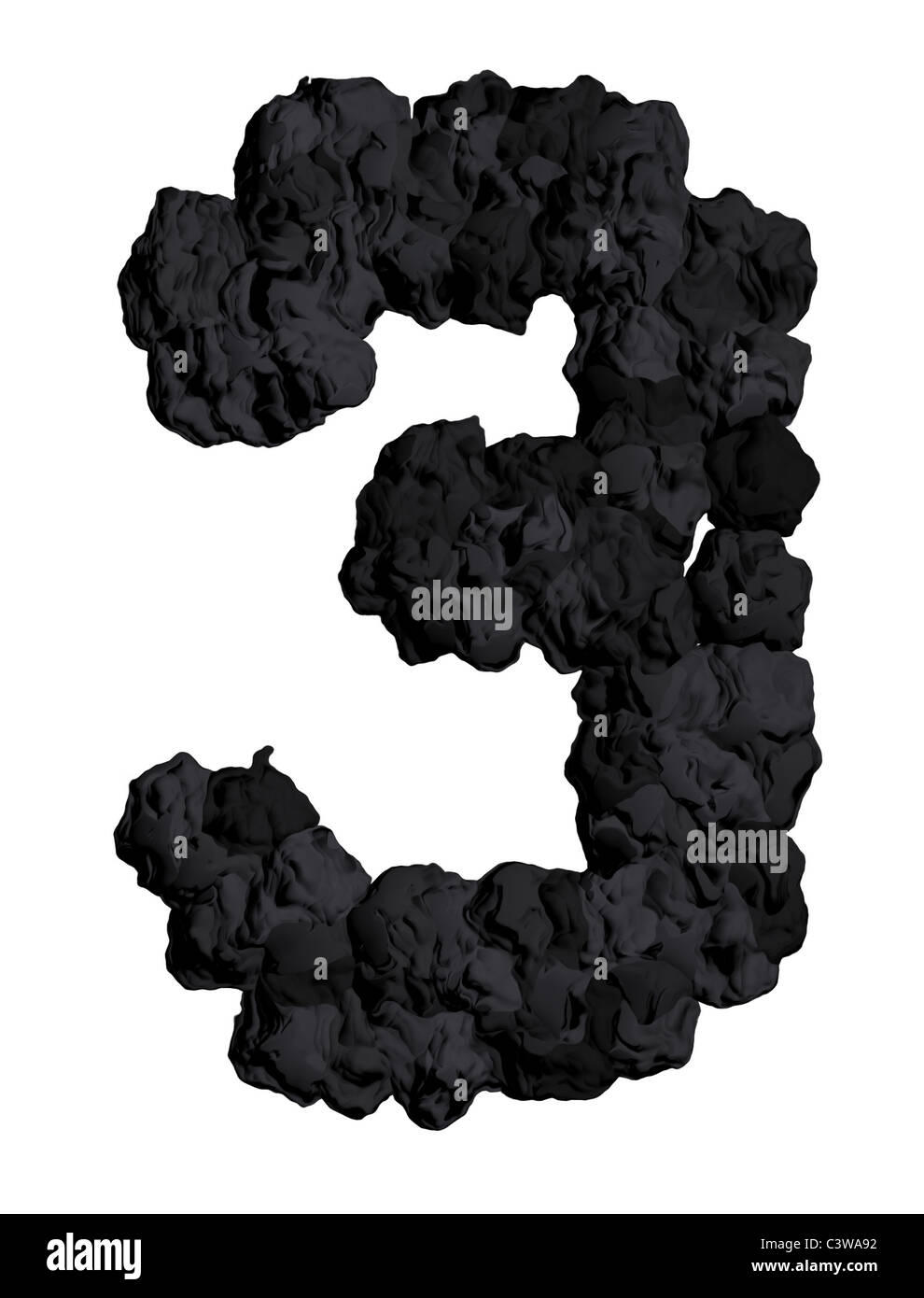 Number character Cut Out Stock Images & Pictures - Alamy