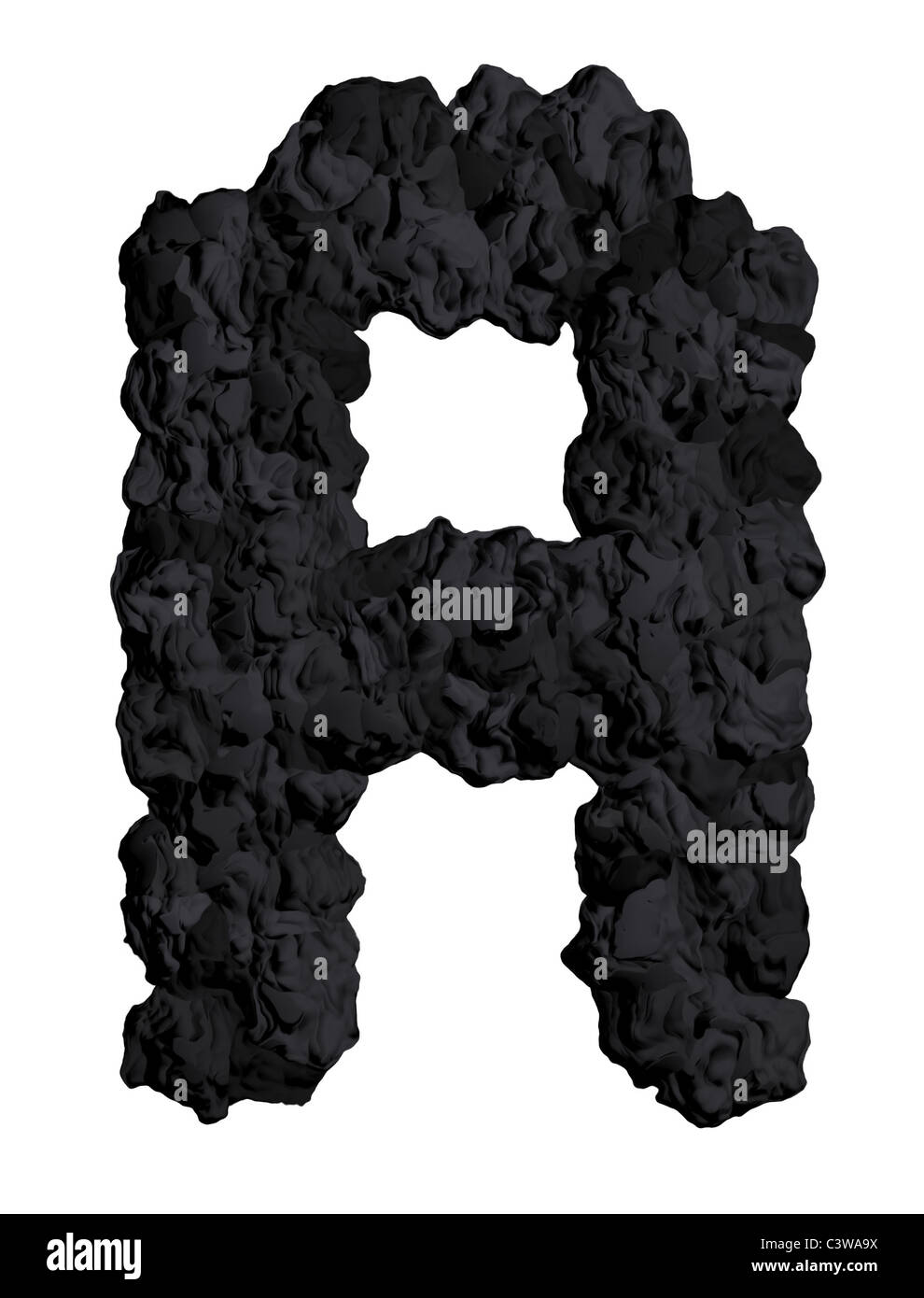 Coal font Cut Out Stock Images & Pictures - Alamy