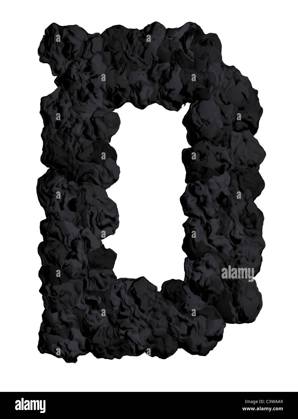 Coal font Cut Out Stock Images & Pictures - Alamy