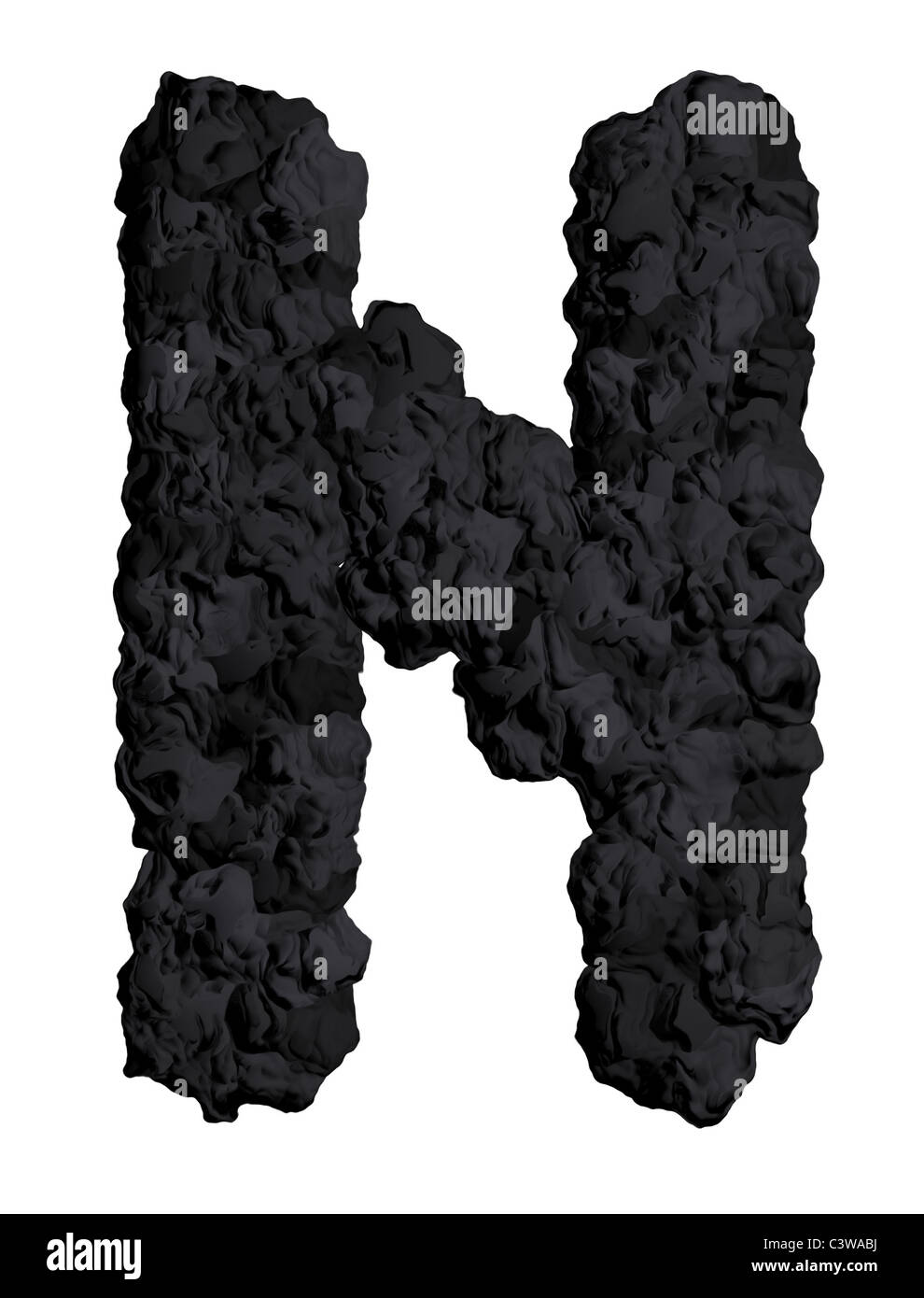 Coal alphabet Cut Out Stock Images & Pictures - Alamy