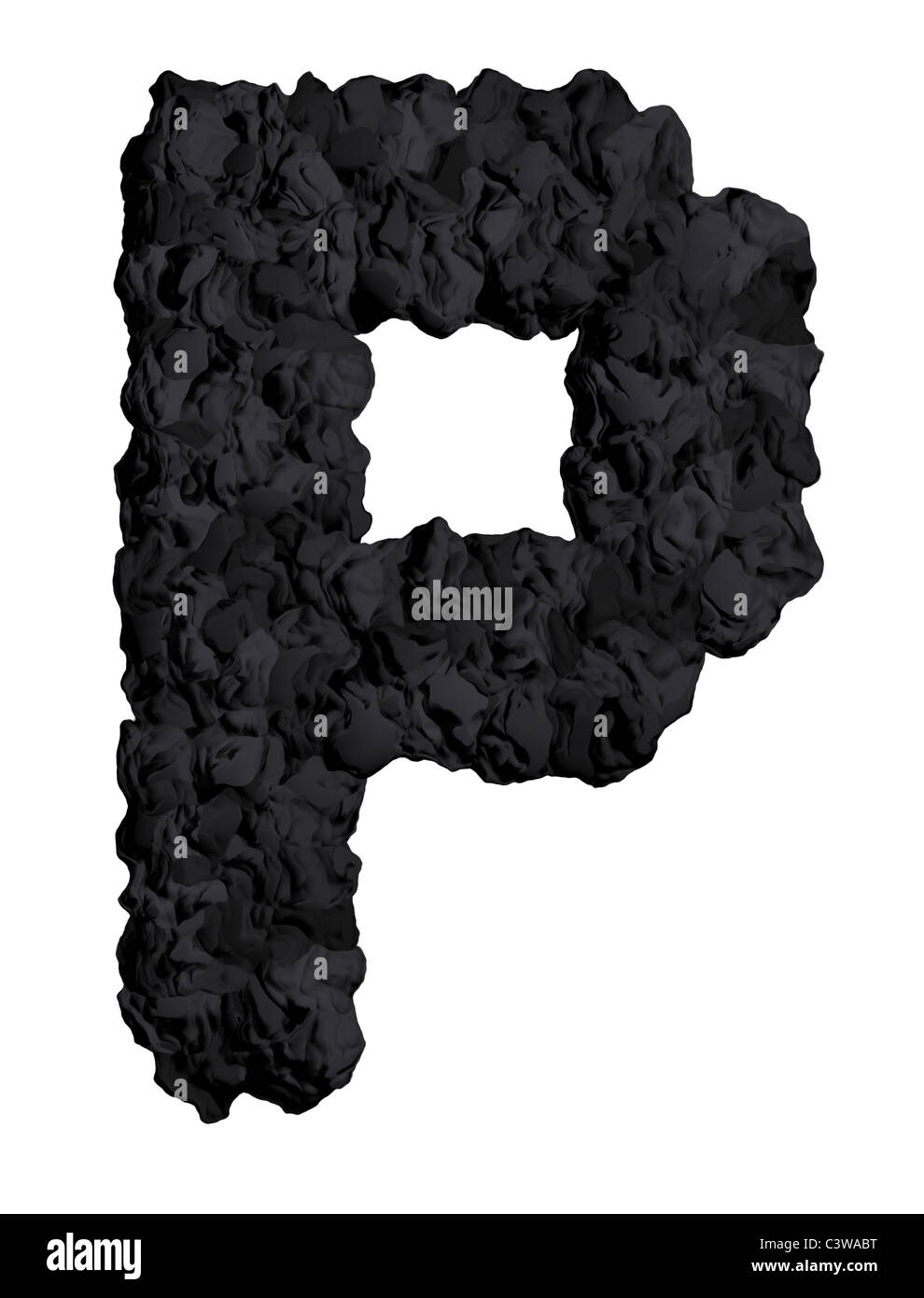 Coal alphabet Cut Out Stock Images & Pictures - Alamy